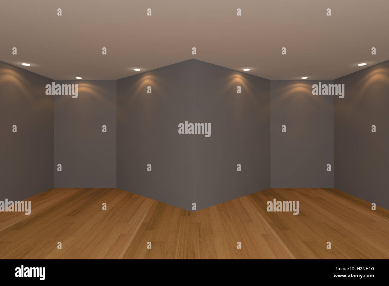 gray empty room Stock Photo - Alamy