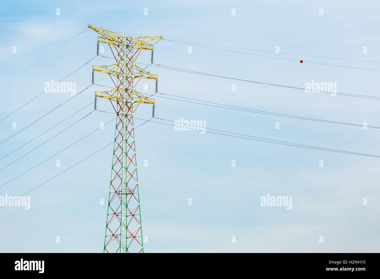 Power transmission tower Stock Photo - Alamy