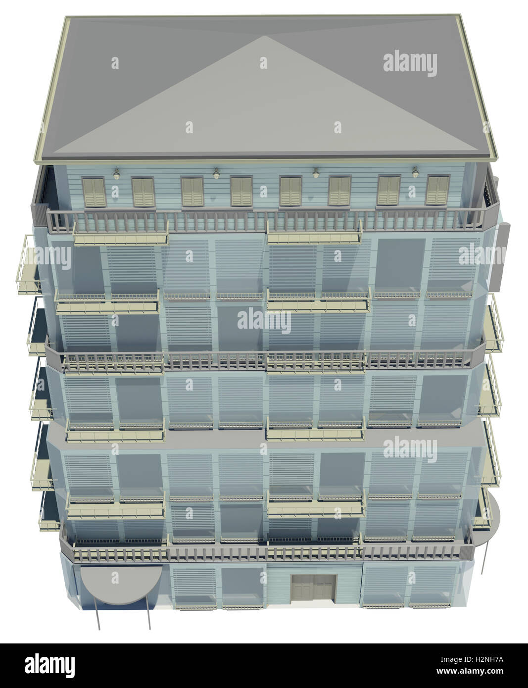 Highly detailed building Stock Photo - Alamy