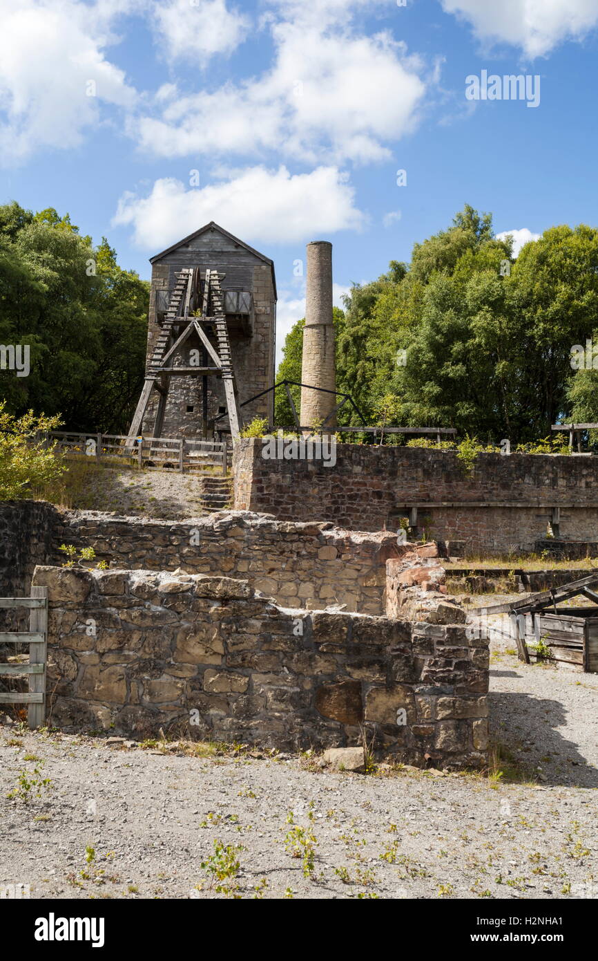 Cornish engine pump house hi-res stock photography and images - Alamy