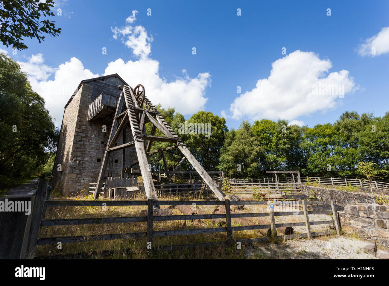 Cornish engine pump house hi-res stock photography and images - Alamy