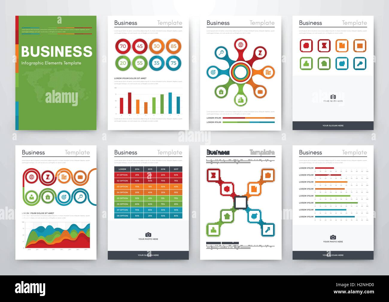 Modern infographic vector concept Stock Vector Image & Art - Alamy