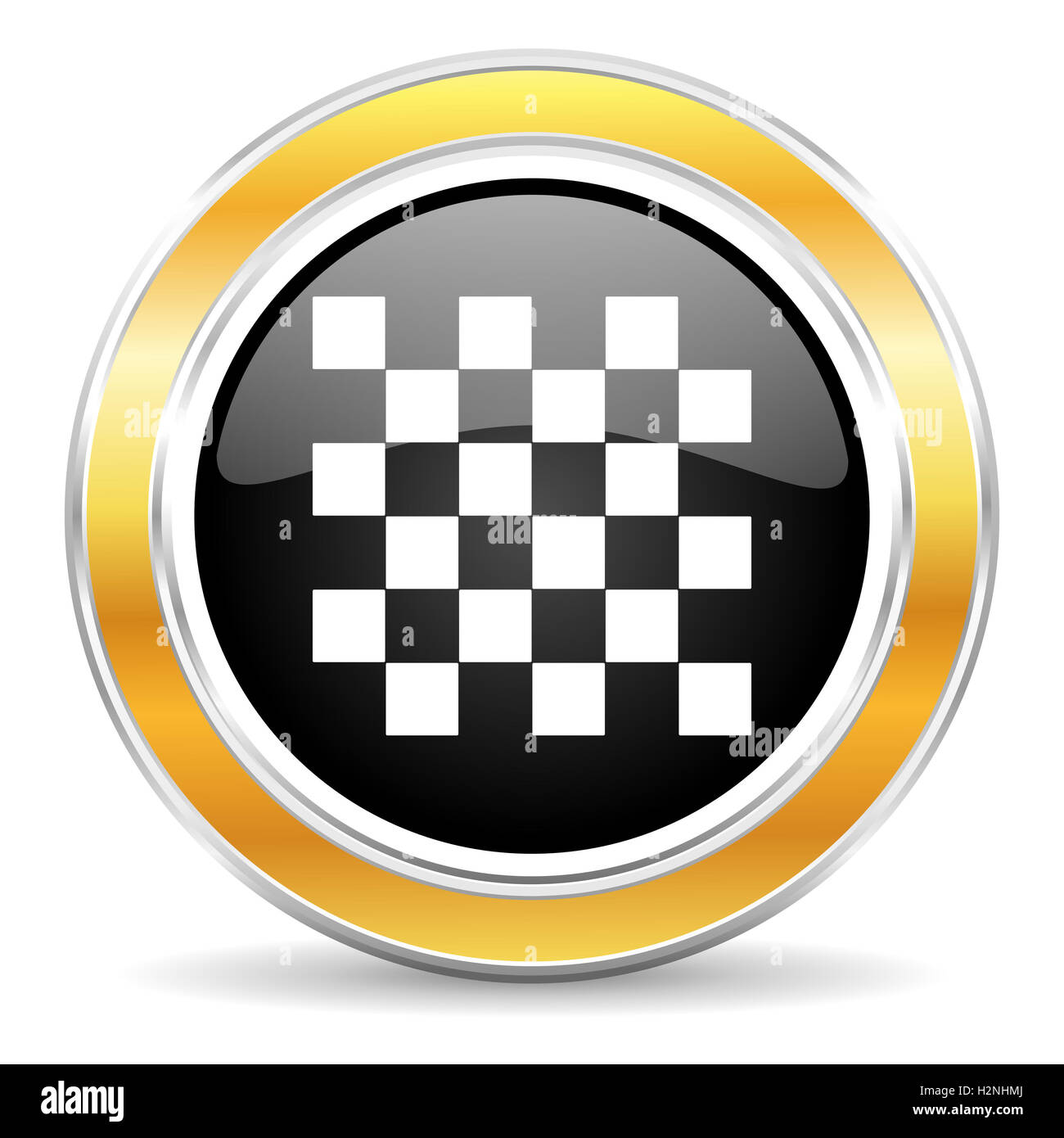 Chessboard circle golden chess hi-res stock photography and images - Alamy