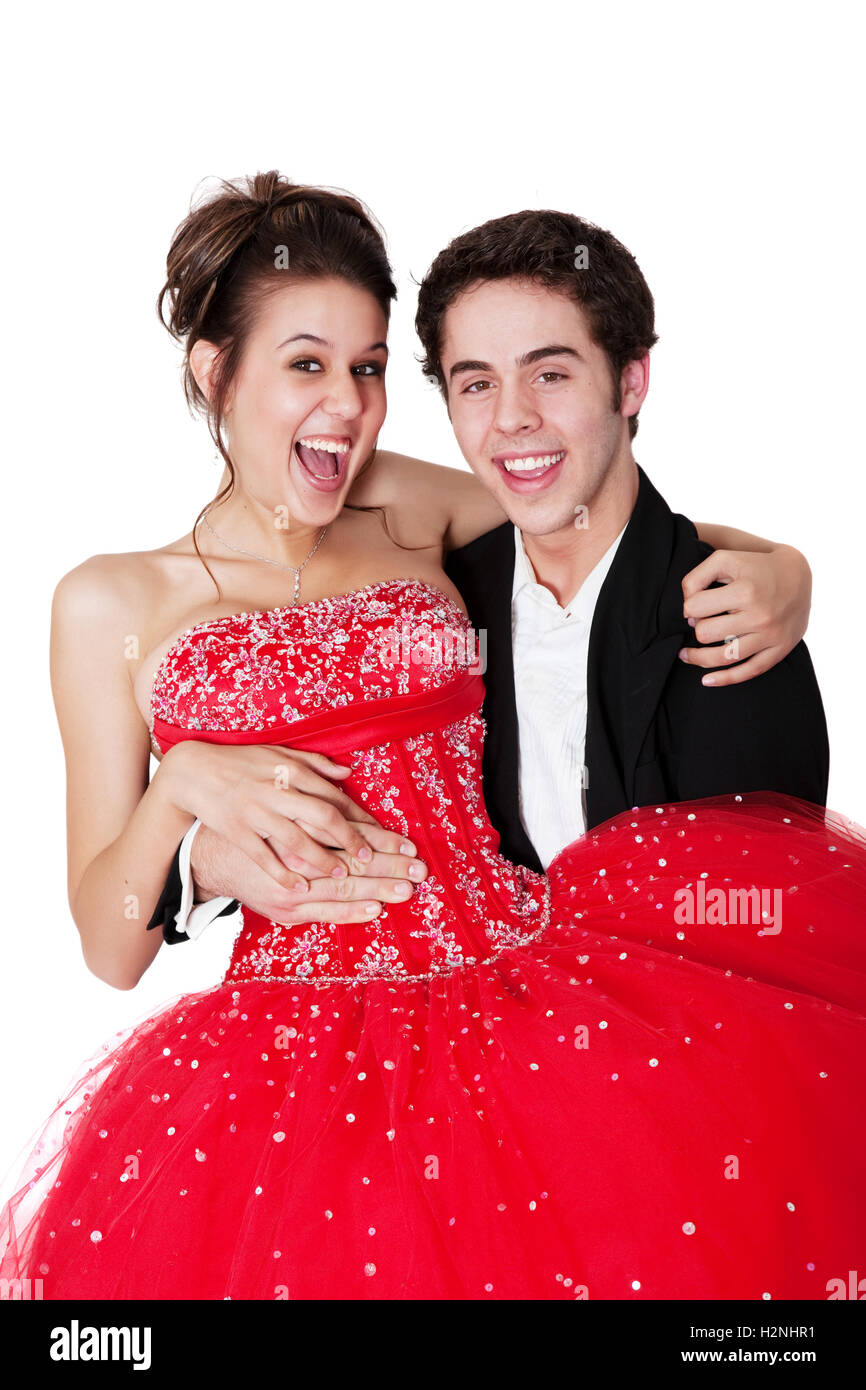 Formal dress mixed race couple hi-res stock photography and images - Alamy