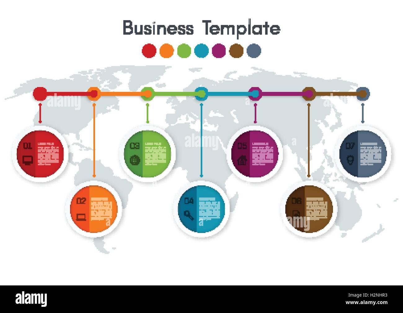 Timeline infographics template Stock Vector Image & Art - Alamy