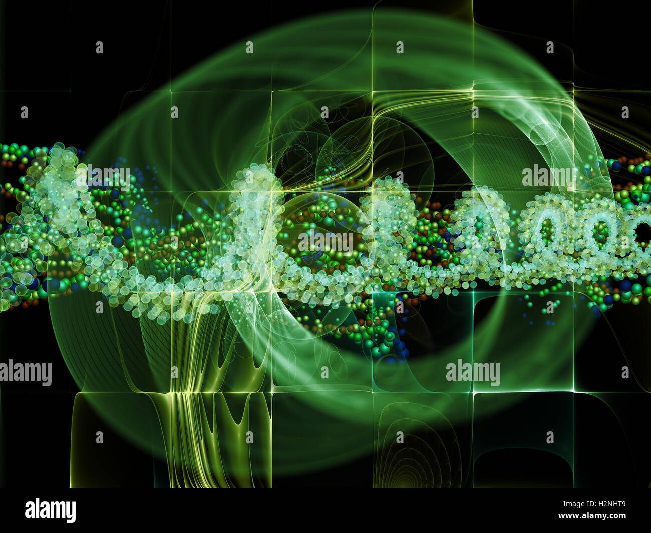 Visualization of DNA Stock Photo - Alamy