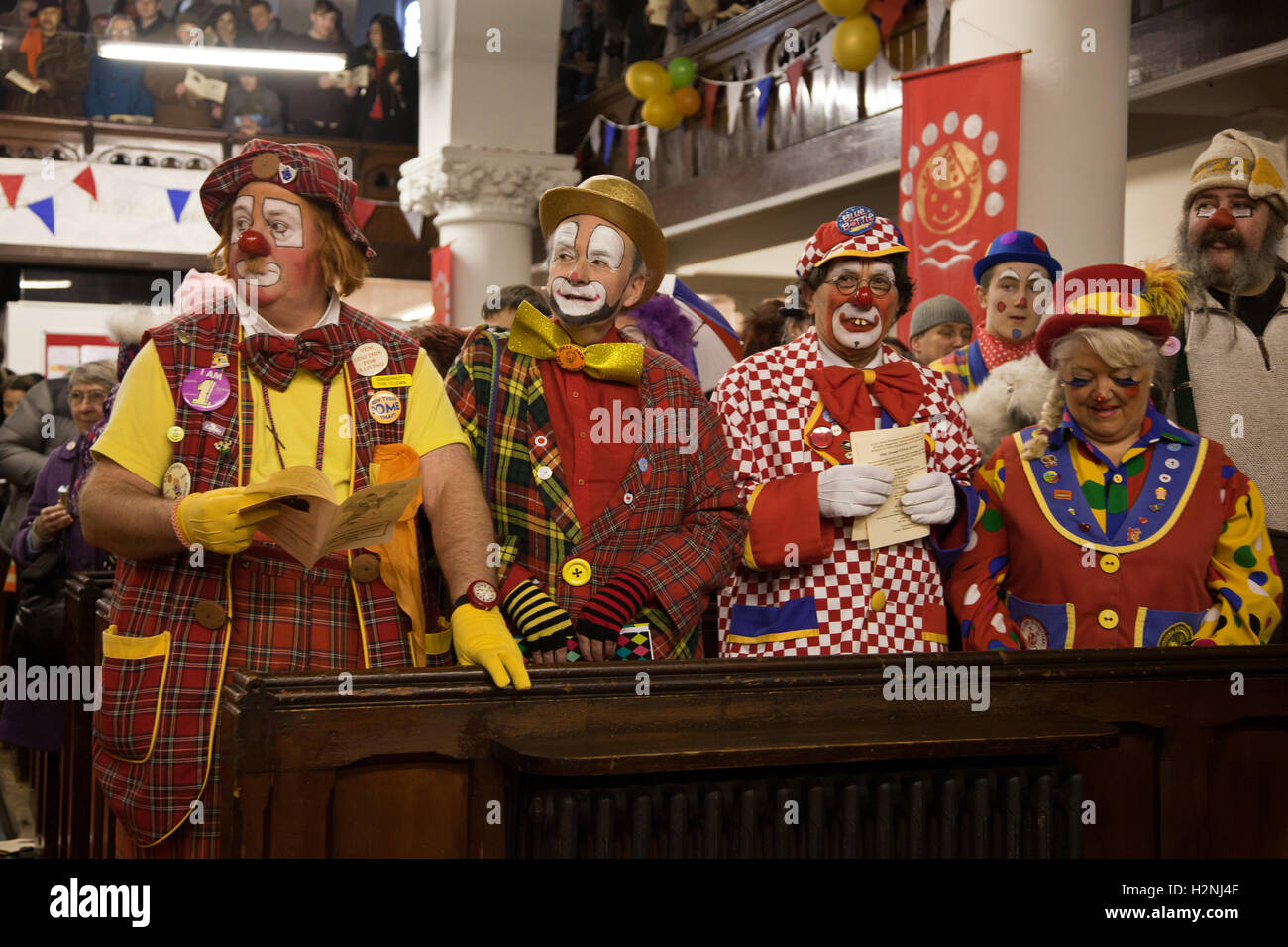 Clown Church Service High Resolution Stock Photography and Images - Alamy