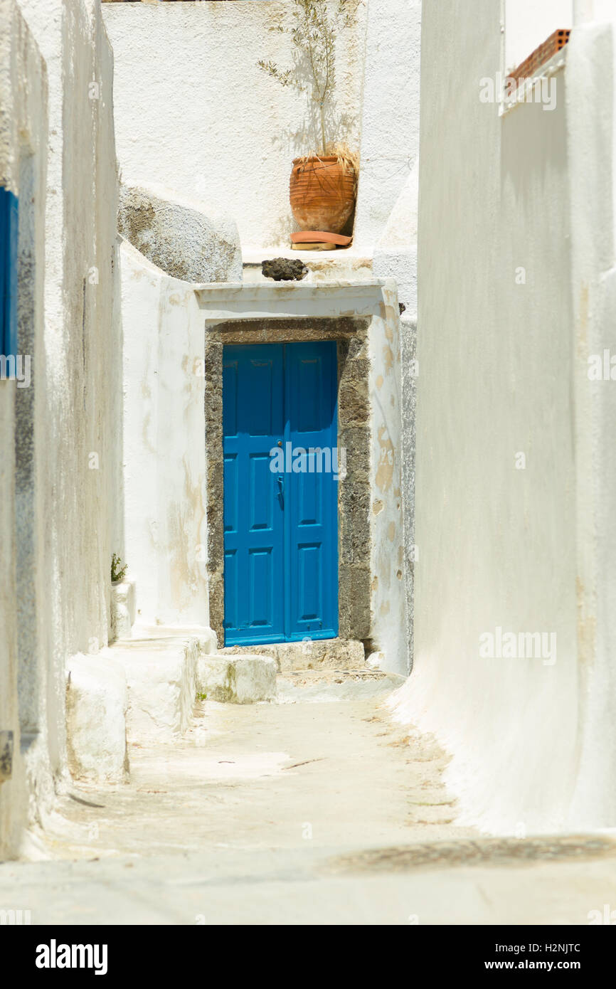 Traditional greek door great view hi-res stock photography and images ...
