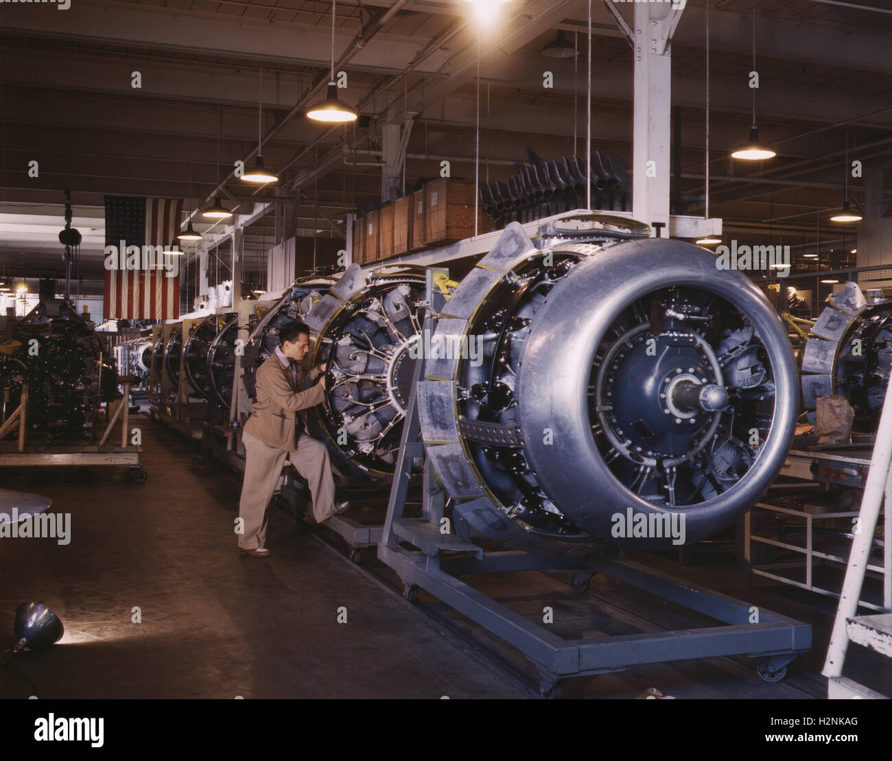 The plant of north american aviation hi-res stock photography and ...