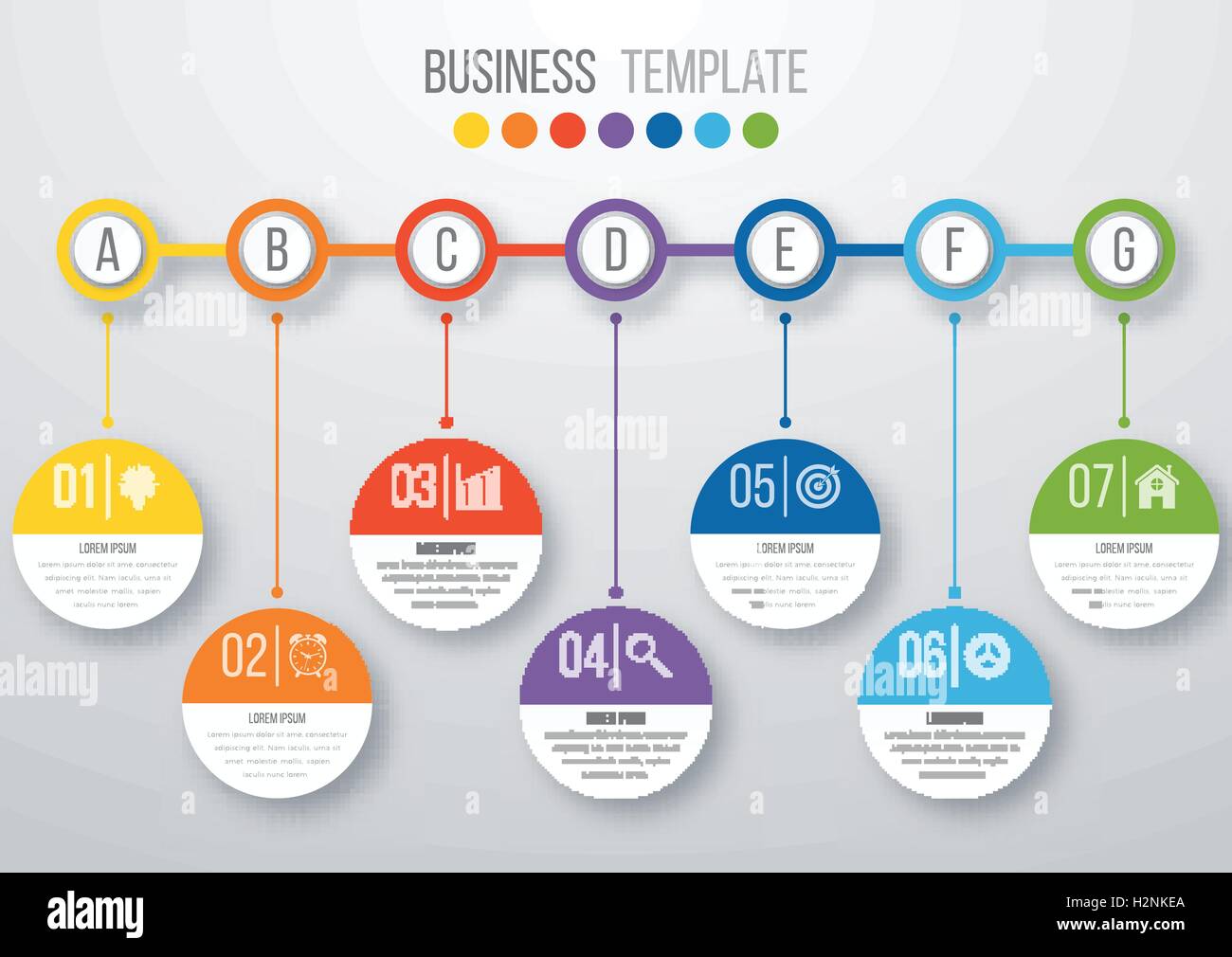 Timeline infographics template Stock Vector Image & Art - Alamy