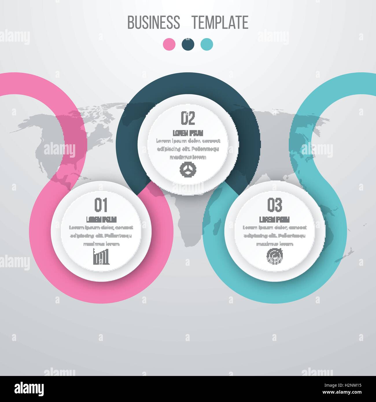 infographics three options Stock Vector Image & Art - Alamy