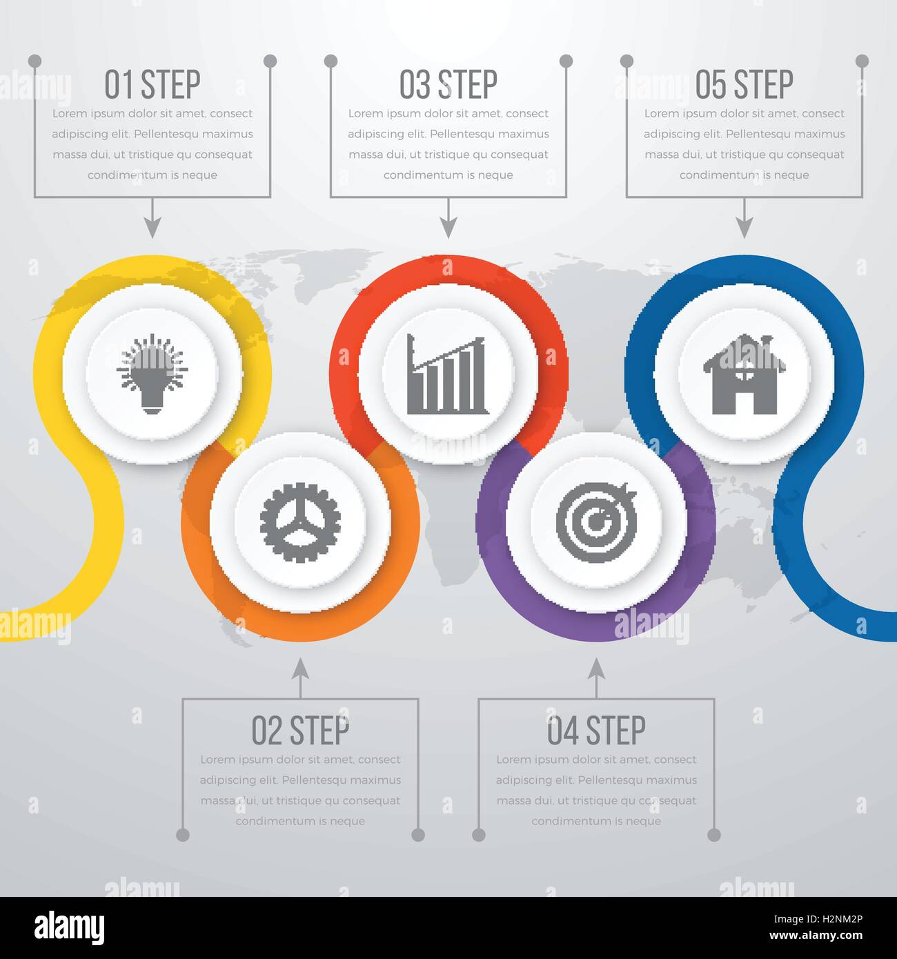Timeline Vector 3d Infographic Stock Vector Image & Art - Alamy