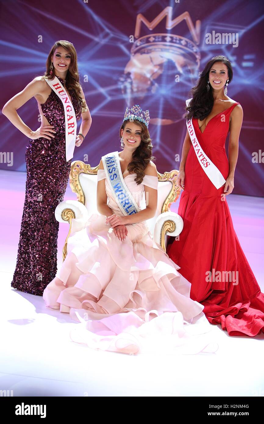 MISS WORLD PAGEANT 2014 Stock Photo - Alamy