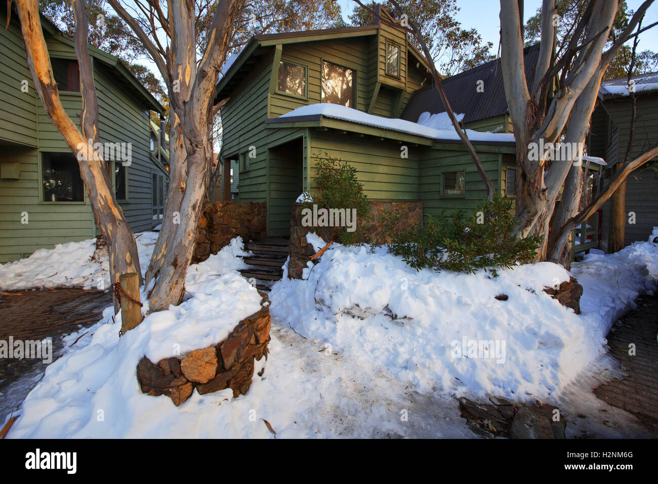 Australian snow resort hi-res stock photography and images - Alamy