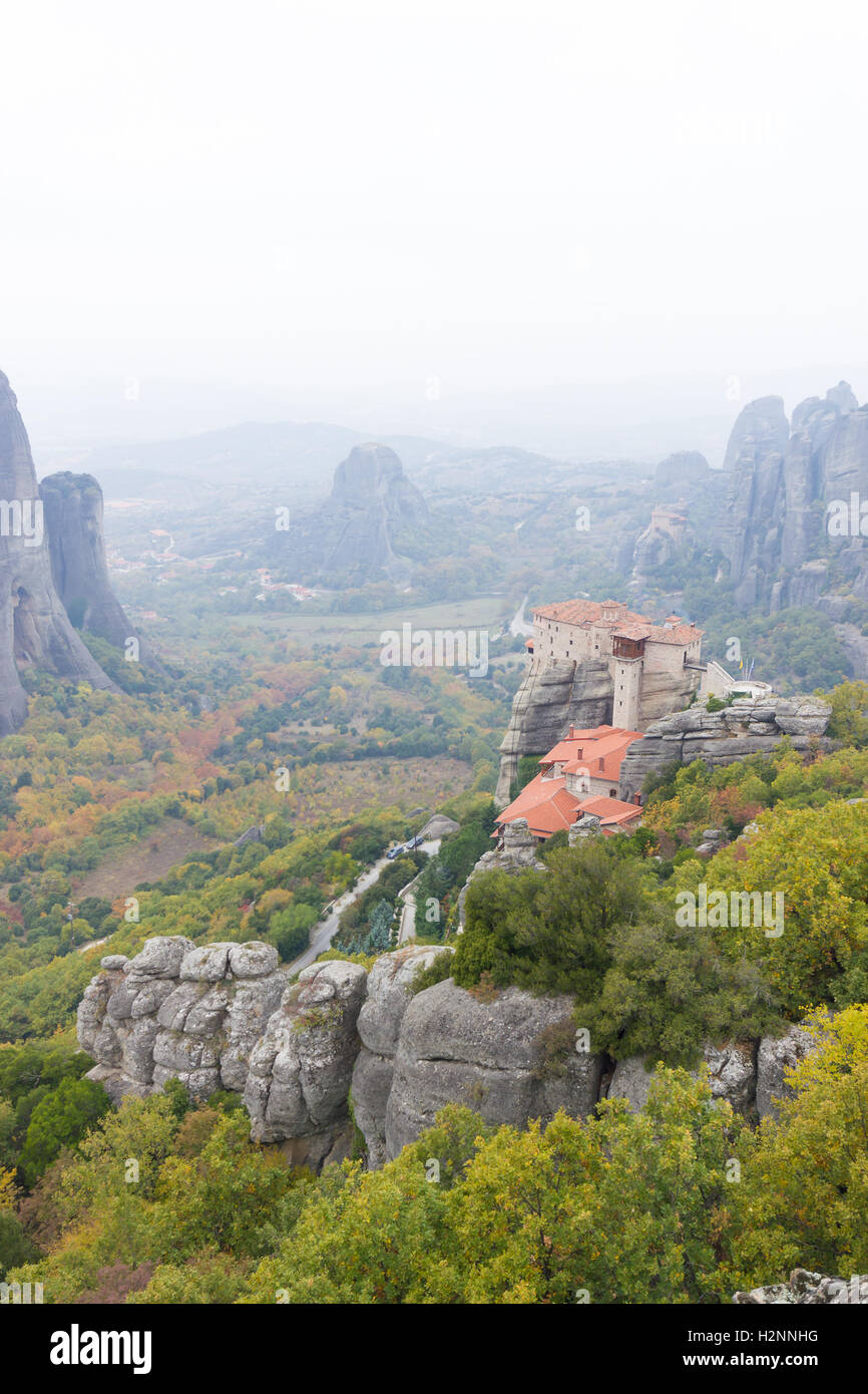 The monsteries of Meteora in Greece Stock Photo - Alamy