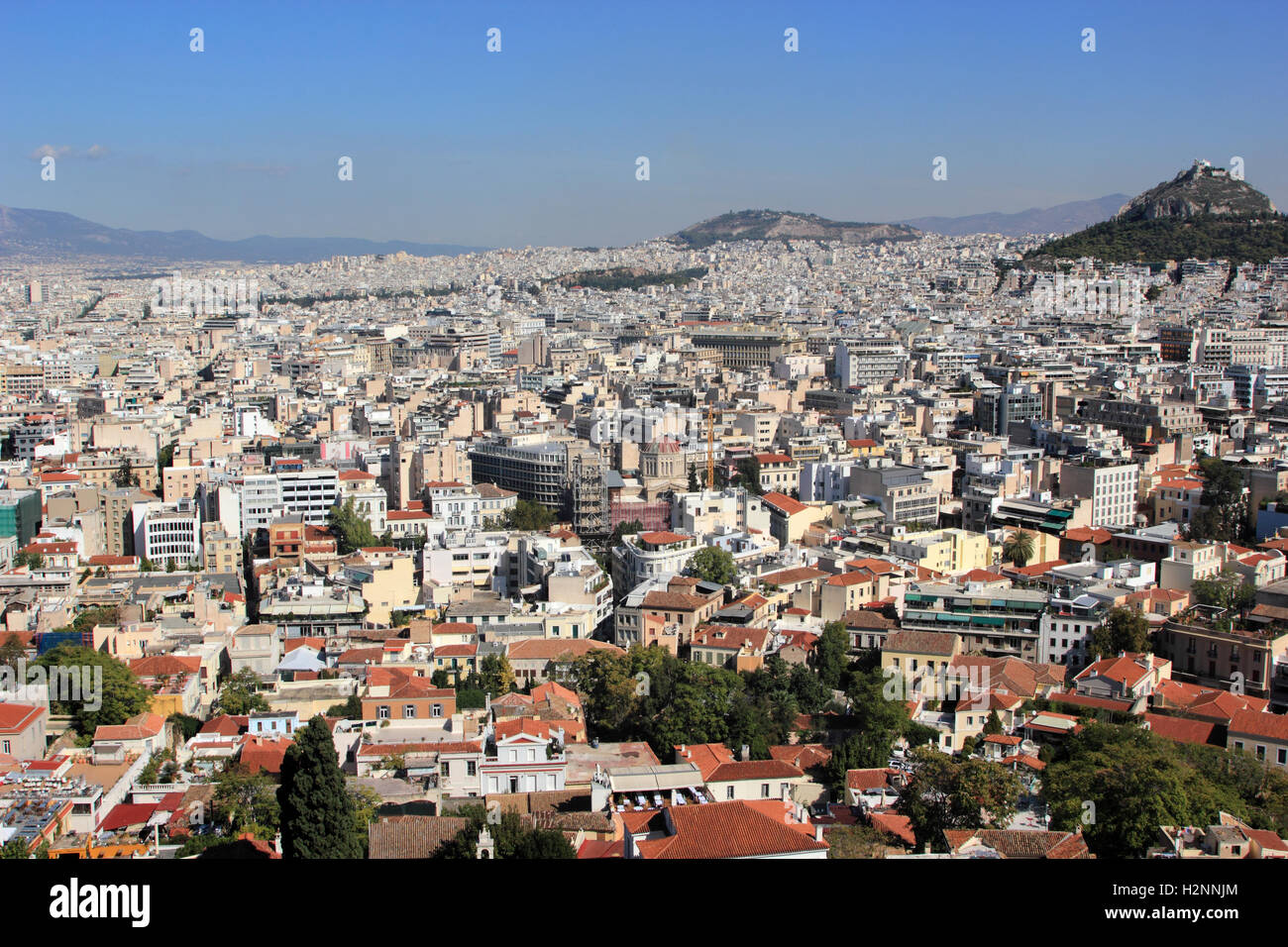 The Greek city, Athens Stock Photo - Alamy