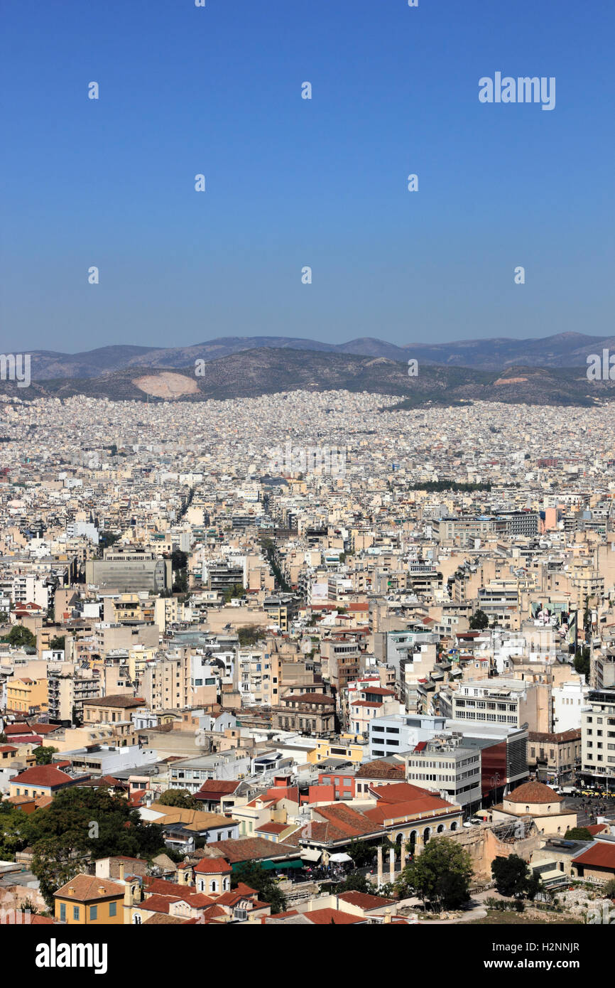 The Greek city, Athens Stock Photo - Alamy