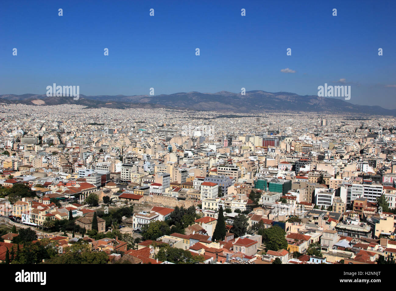 The Greek city, Athens Stock Photo - Alamy