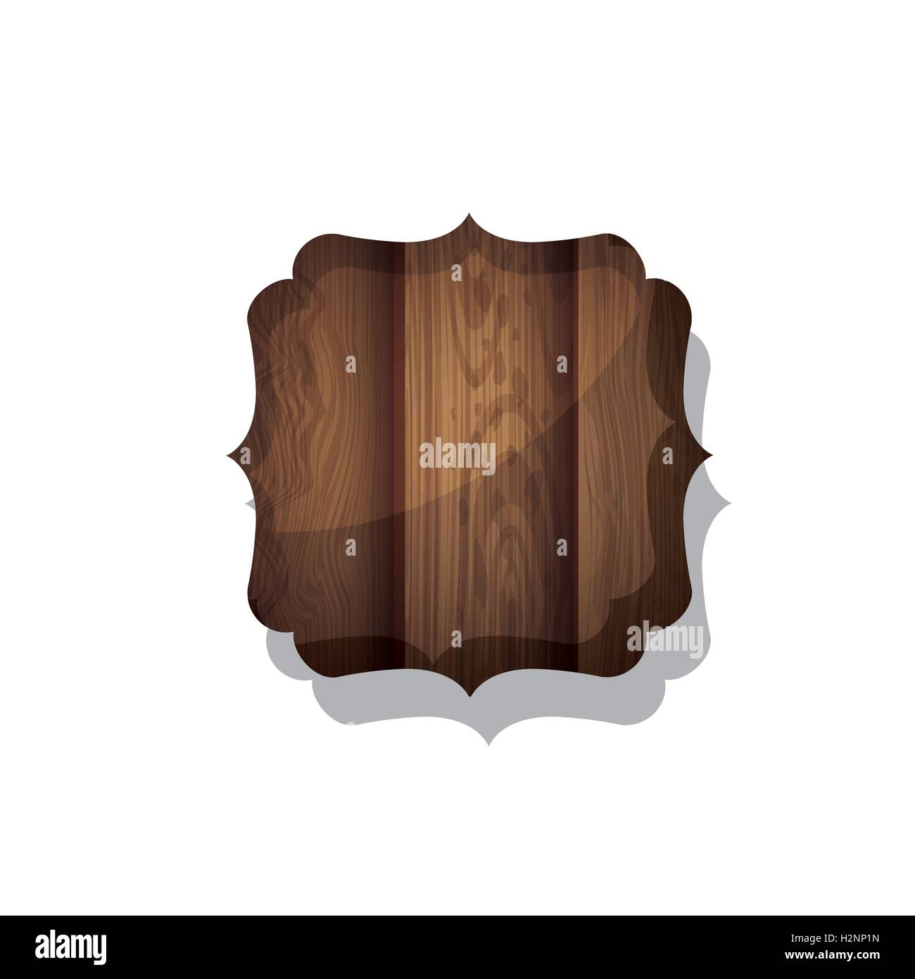 Wood and striped brown frame design Stock Vector Image & Art - Alamy