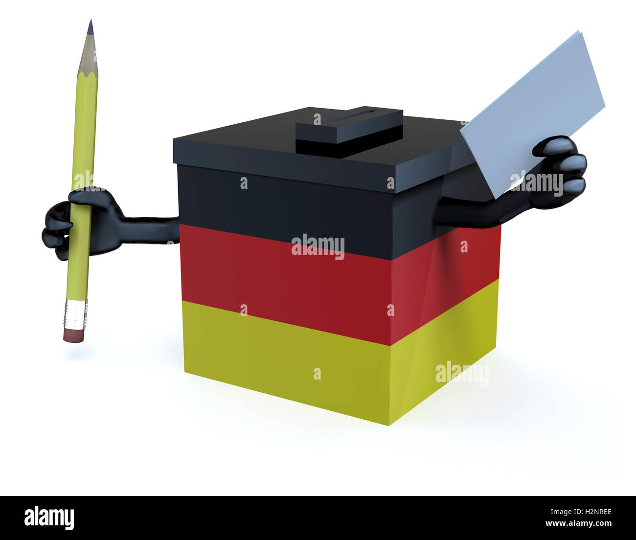 German political cartoon Cut Out Stock Images & Pictures - Alamy