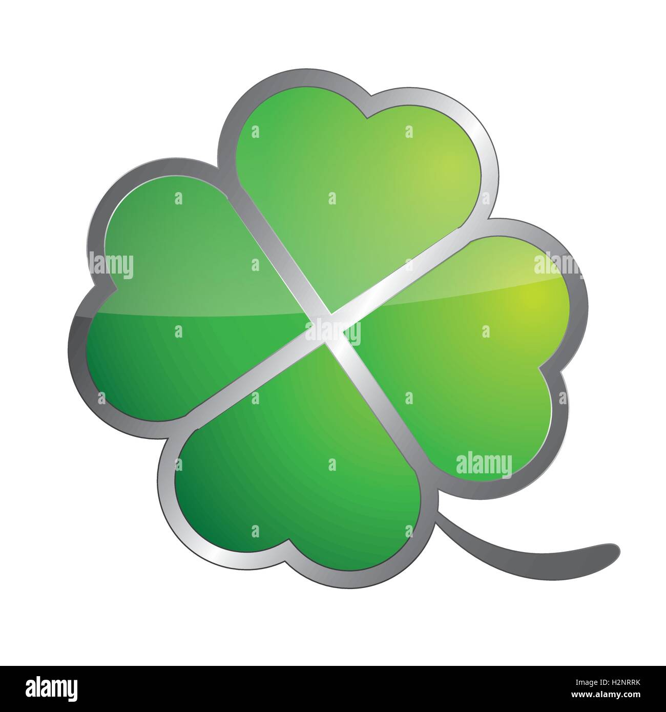 Clover Leaf Logo High Resolution Stock Photography and Images - Alamy