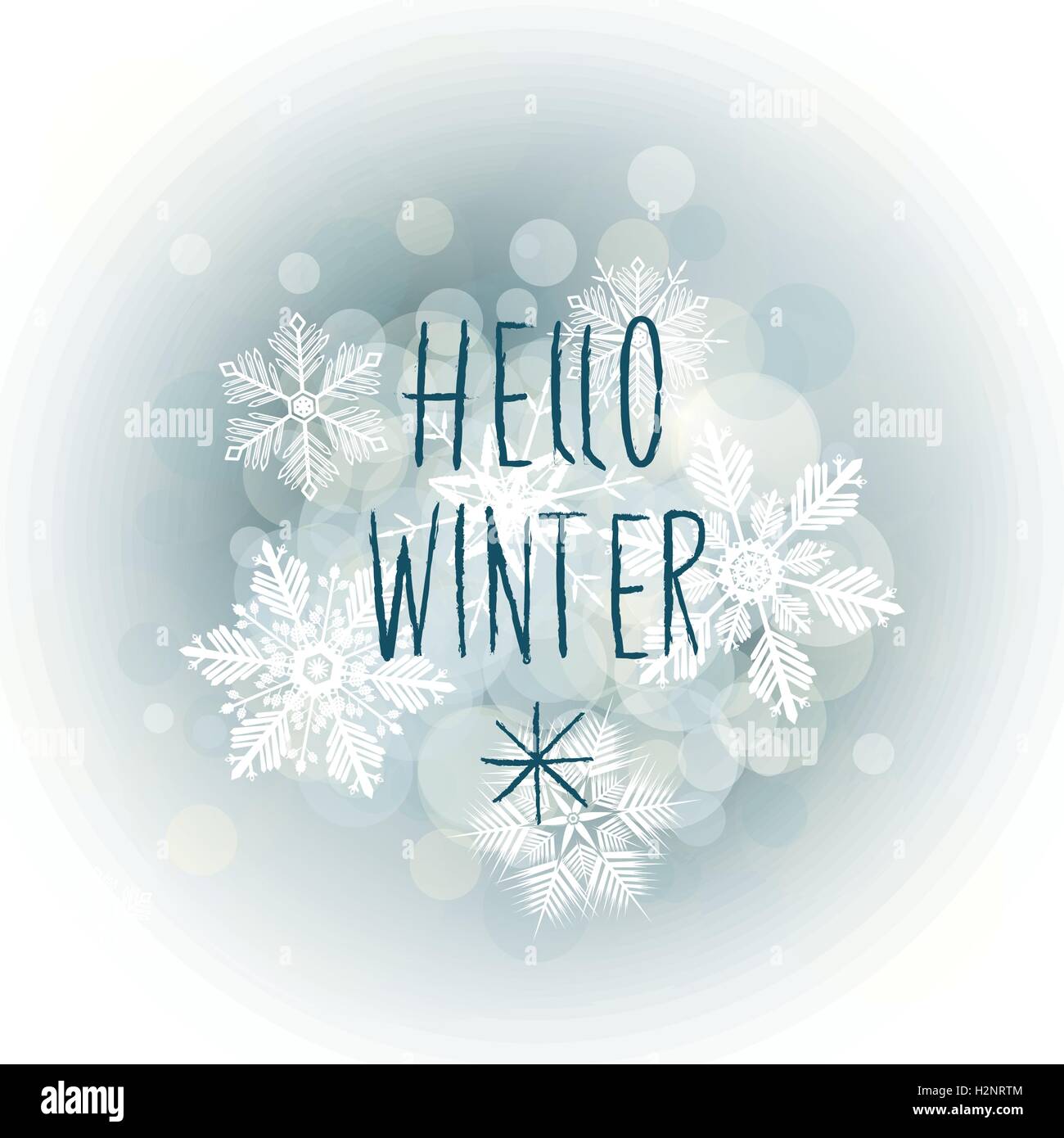 Hello Winter High Resolution Stock Photography and Images - Alamy