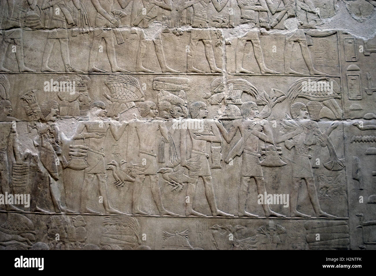 Egypt. Necropolis of Saqqara. Mastaba of Kagemni (2350 BC). Chief ...