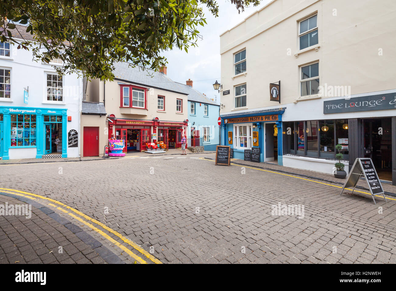 Tenby town hi-res stock photography and images - Alamy