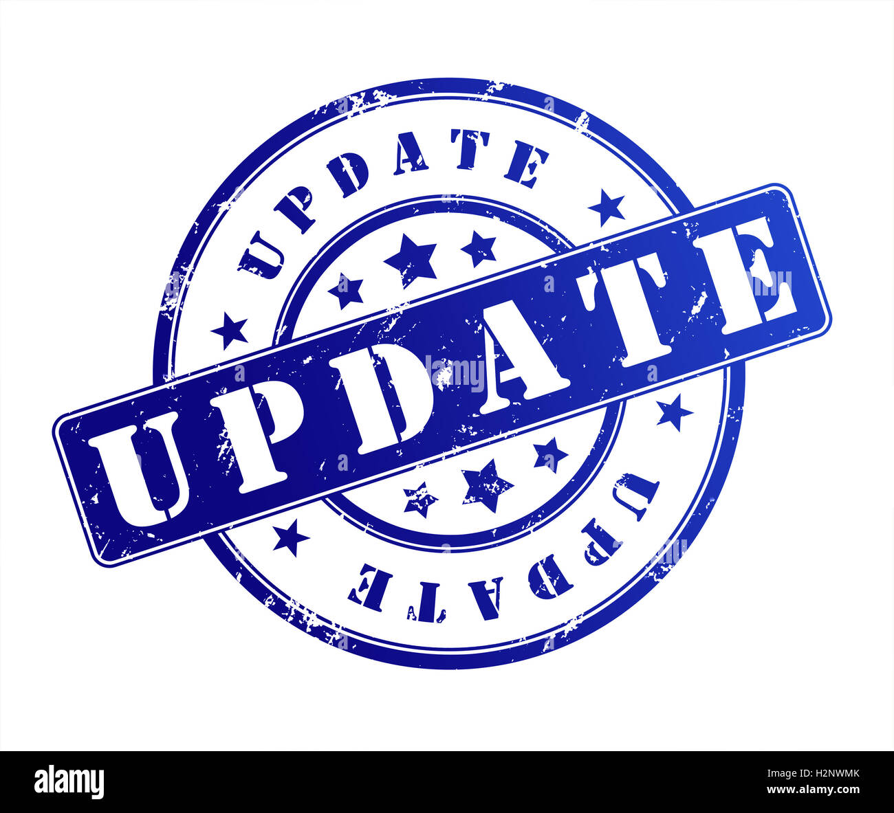 New update stamp sign seal hi-res stock photography and images - Alamy