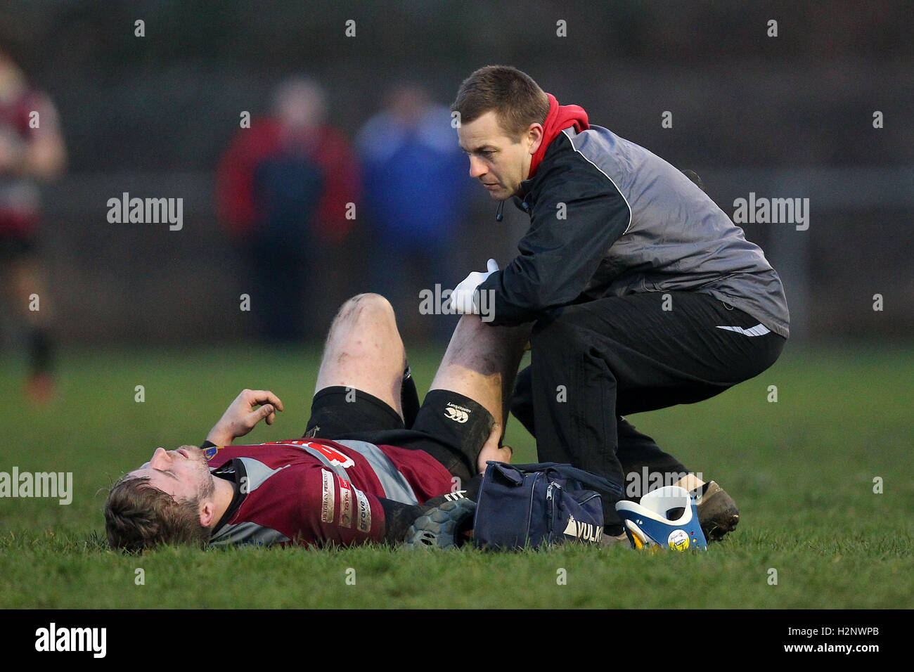 Injury concern for Shaun Turner of Barking - Barking RFC vs Tonbridge ...