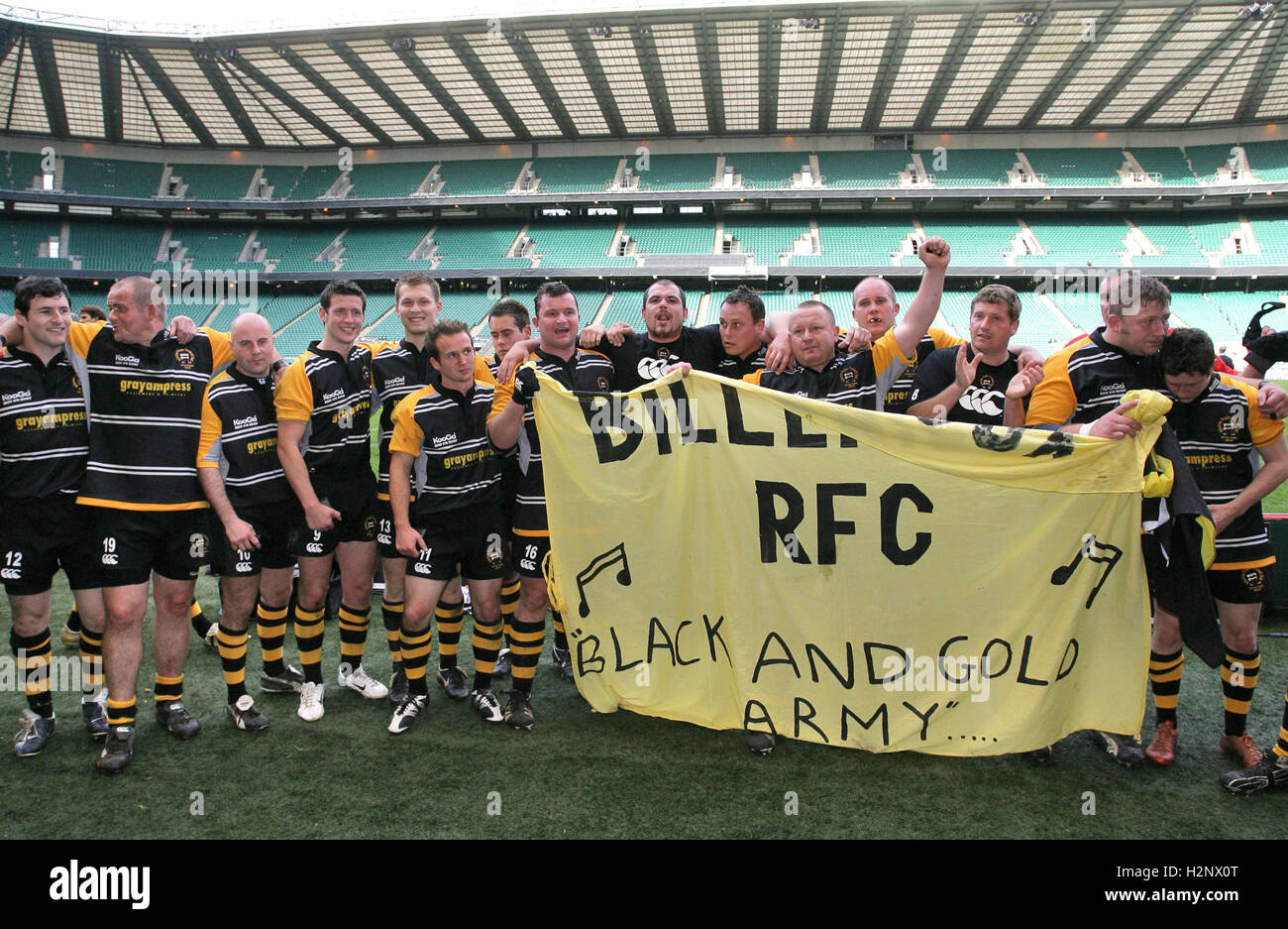 Billericay RFC vs Hartpury RFC - EDF Energy Vase Final at Twickenham ...