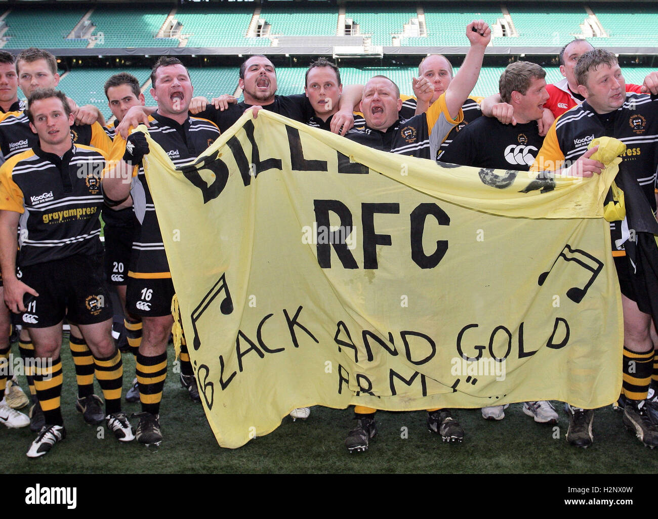 Billericay RFC vs Hartpury RFC - EDF Energy Vase Final at Twickenham ...
