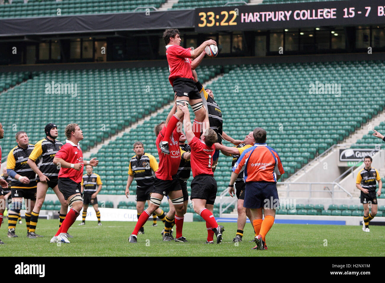 Billericay RFC vs Hartpury RFC - EDF Energy Vase Final at Twickenham ...