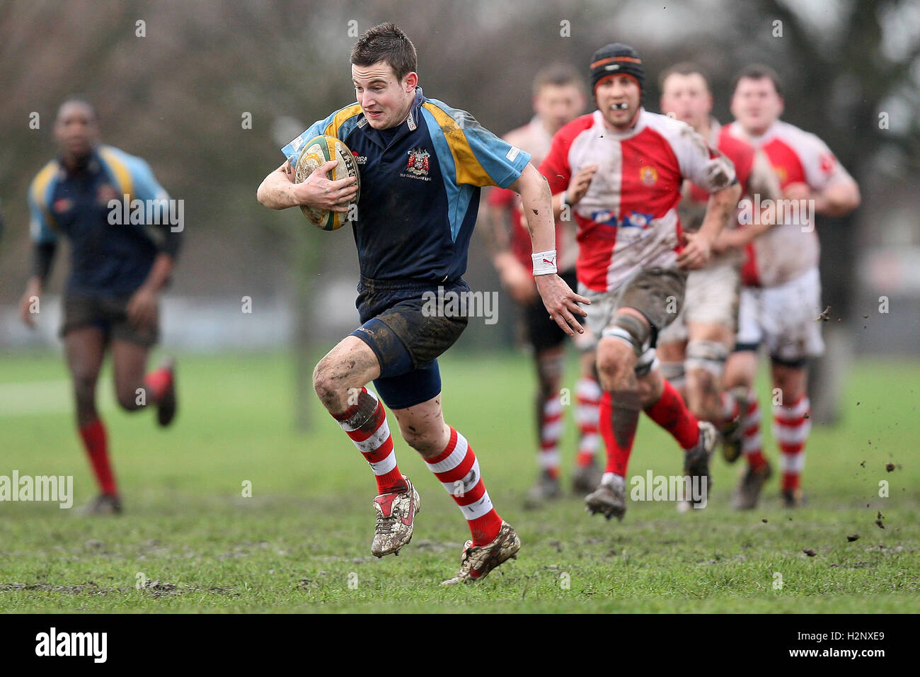 Old Cooperians score a breakaway first try - Dagenham RFC vs Old ...