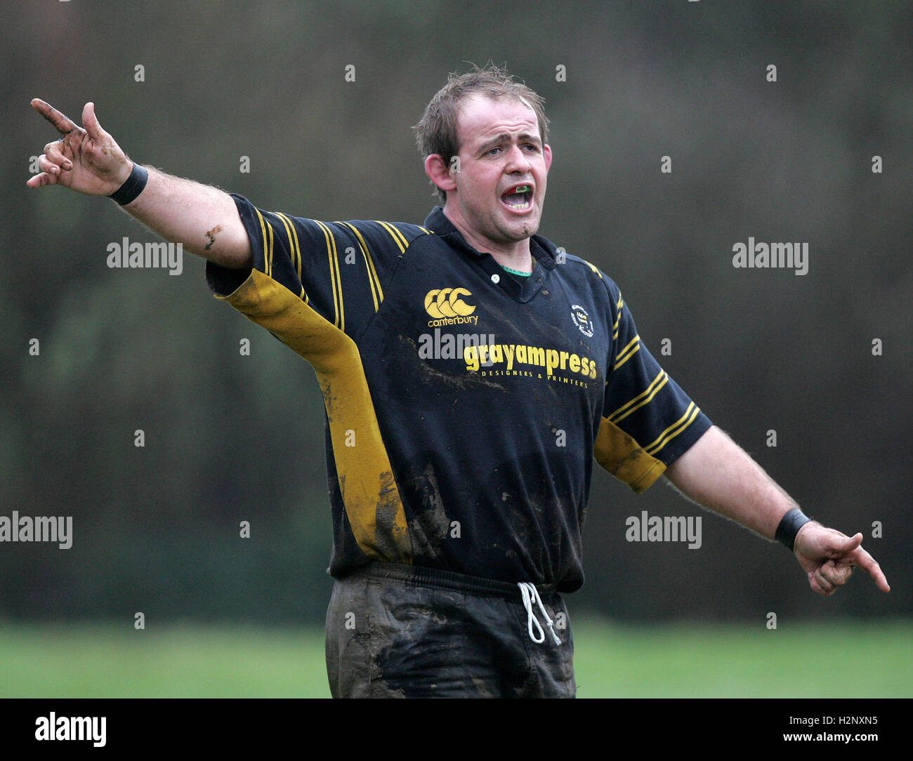 Jason Hendy - Billericay Rugby Football Club - 10/02/07 Stock Photo - Alamy