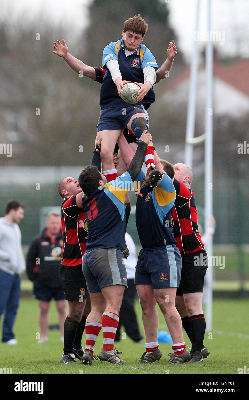 Old Cooperians RFC vs Campion RFC - Essex Rugby League - 27/03/10 Stock ...