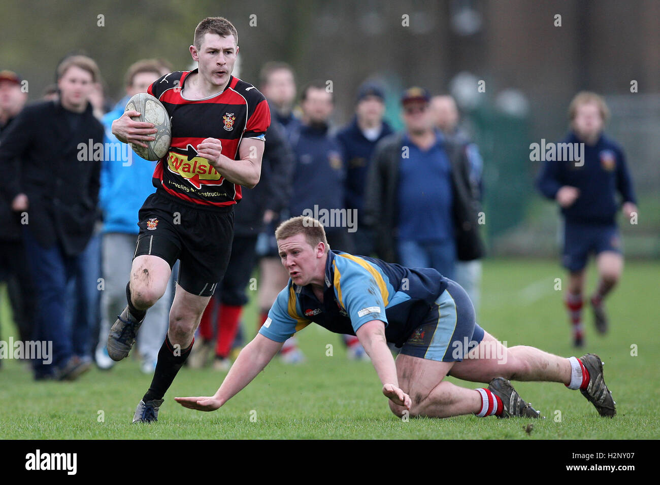 Old Cooperians RFC vs Campion RFC - Essex Rugby League - 27/03/10 Stock ...