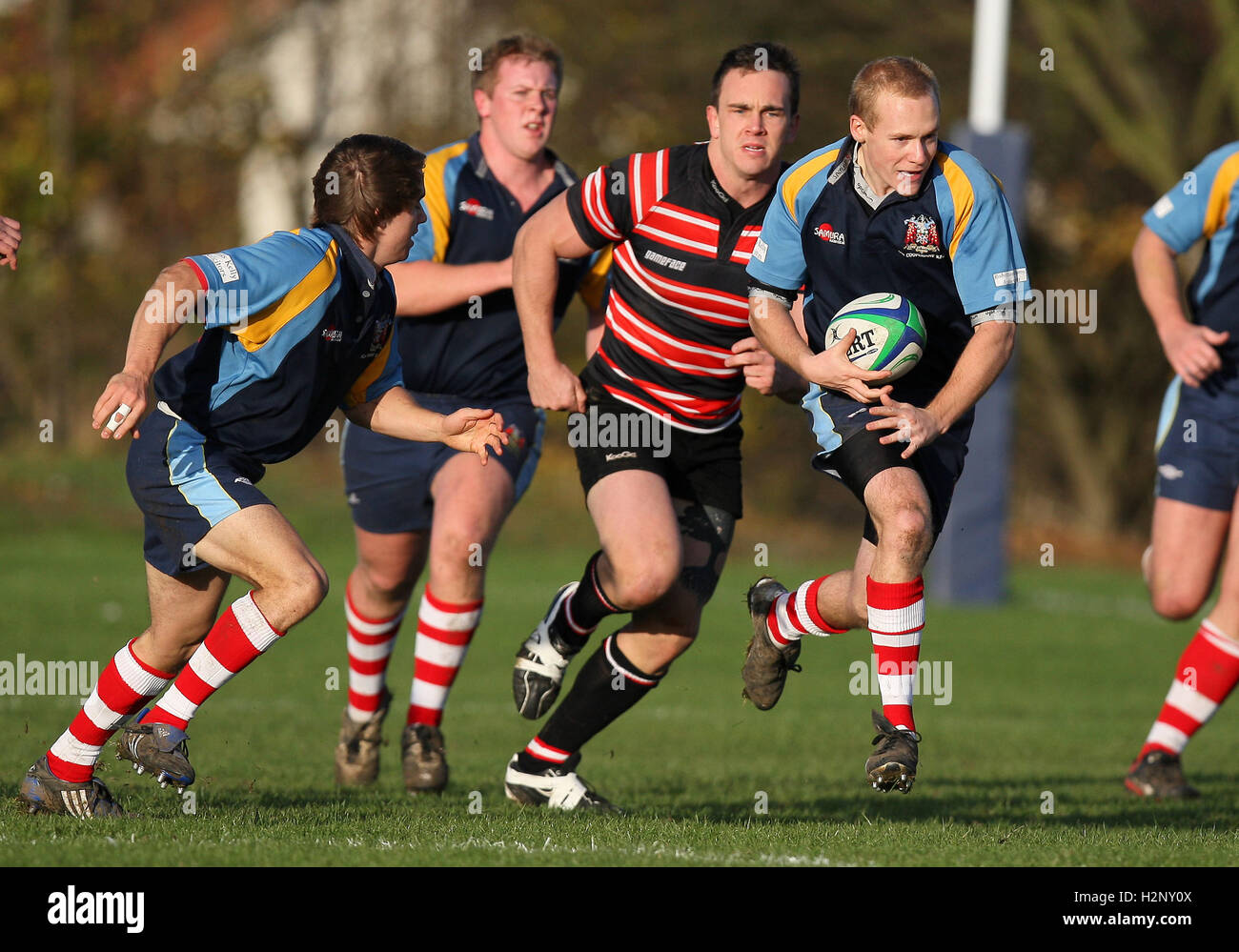 Edgar James in action for Old Cooperians - Old Cooperians RFC vs ...