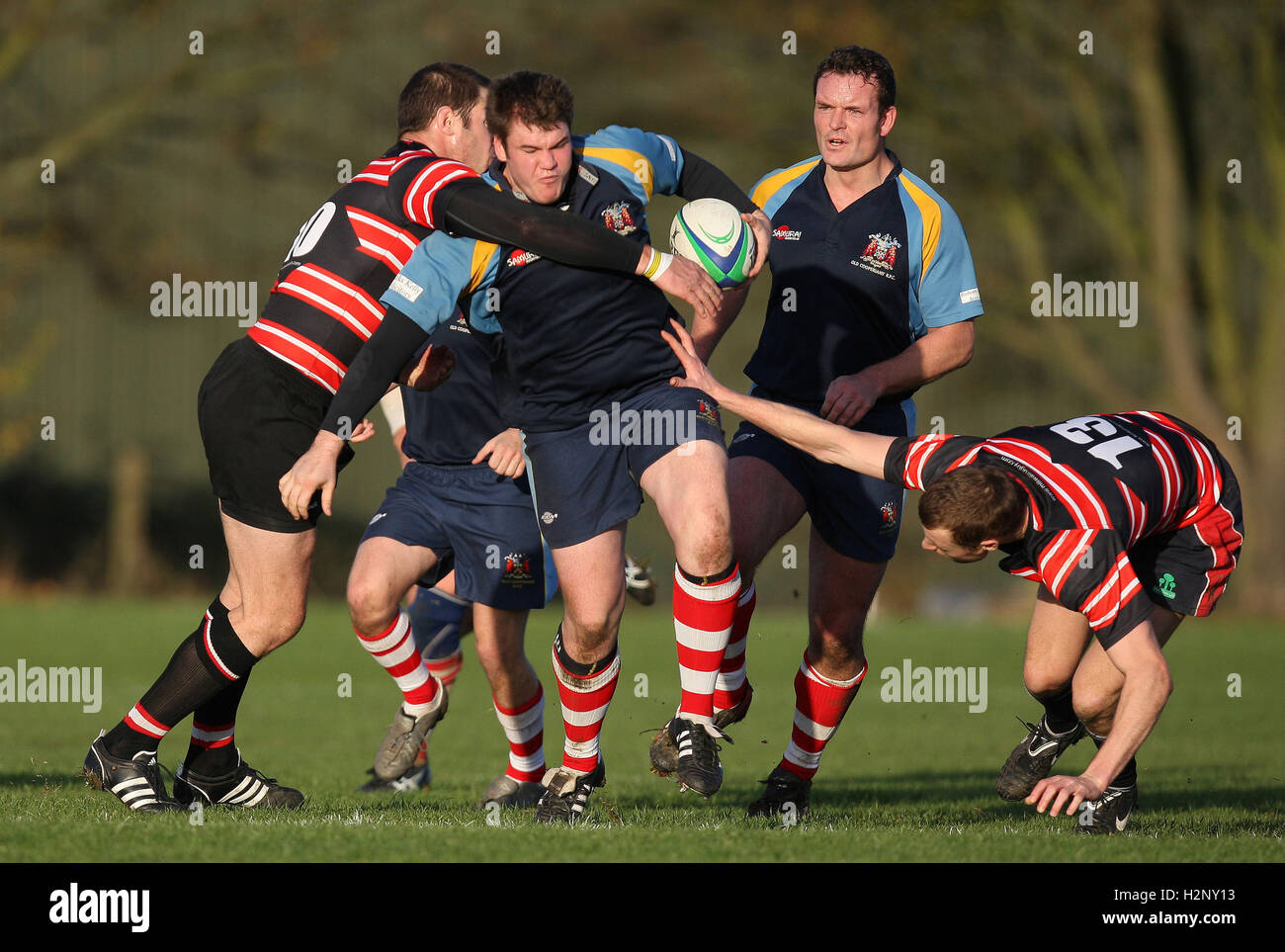 Alex Reed in action for Old Cooperians - Old Cooperians RFC vs Millwall ...