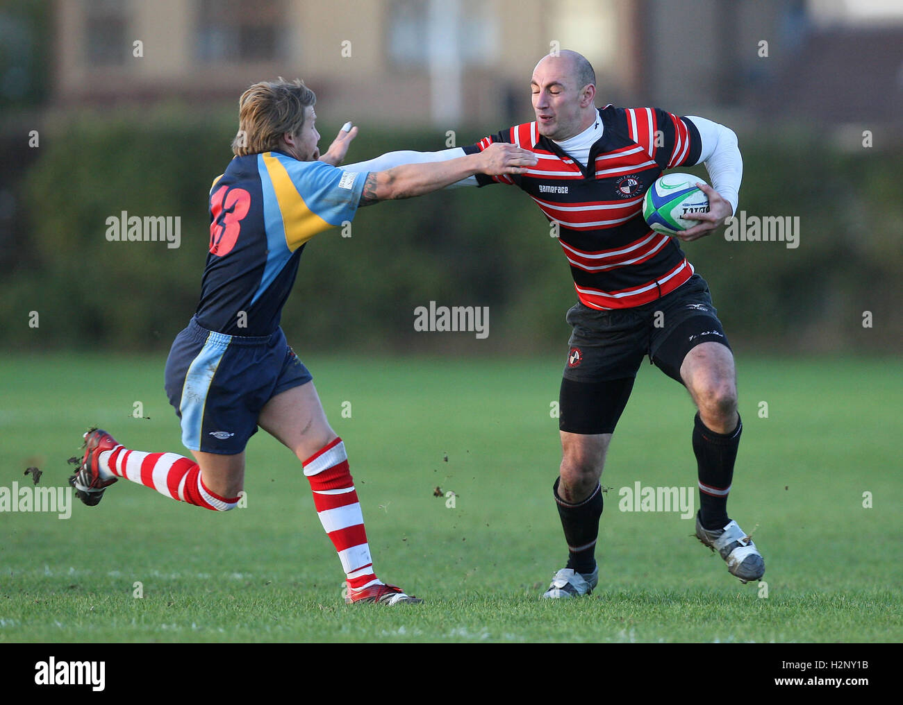 Ben Pinder in action for Old Cooperians - Old Cooperians RFC vs ...