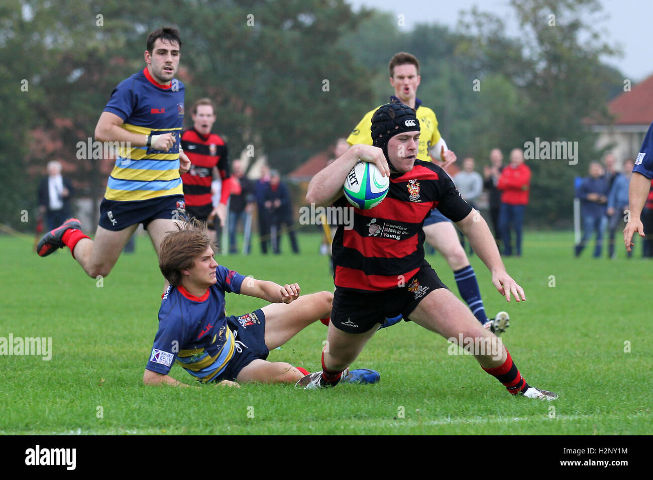 Campion go over for their third try - Old Cooperians RFC vs Campion RFC ...