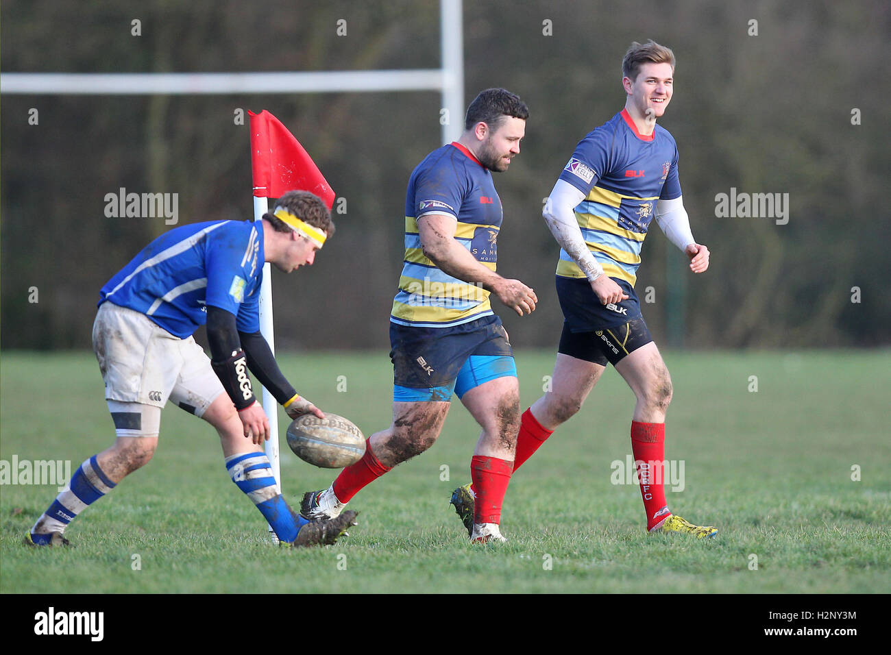 Coopers celebrate a try at the start of the second half - Old ...