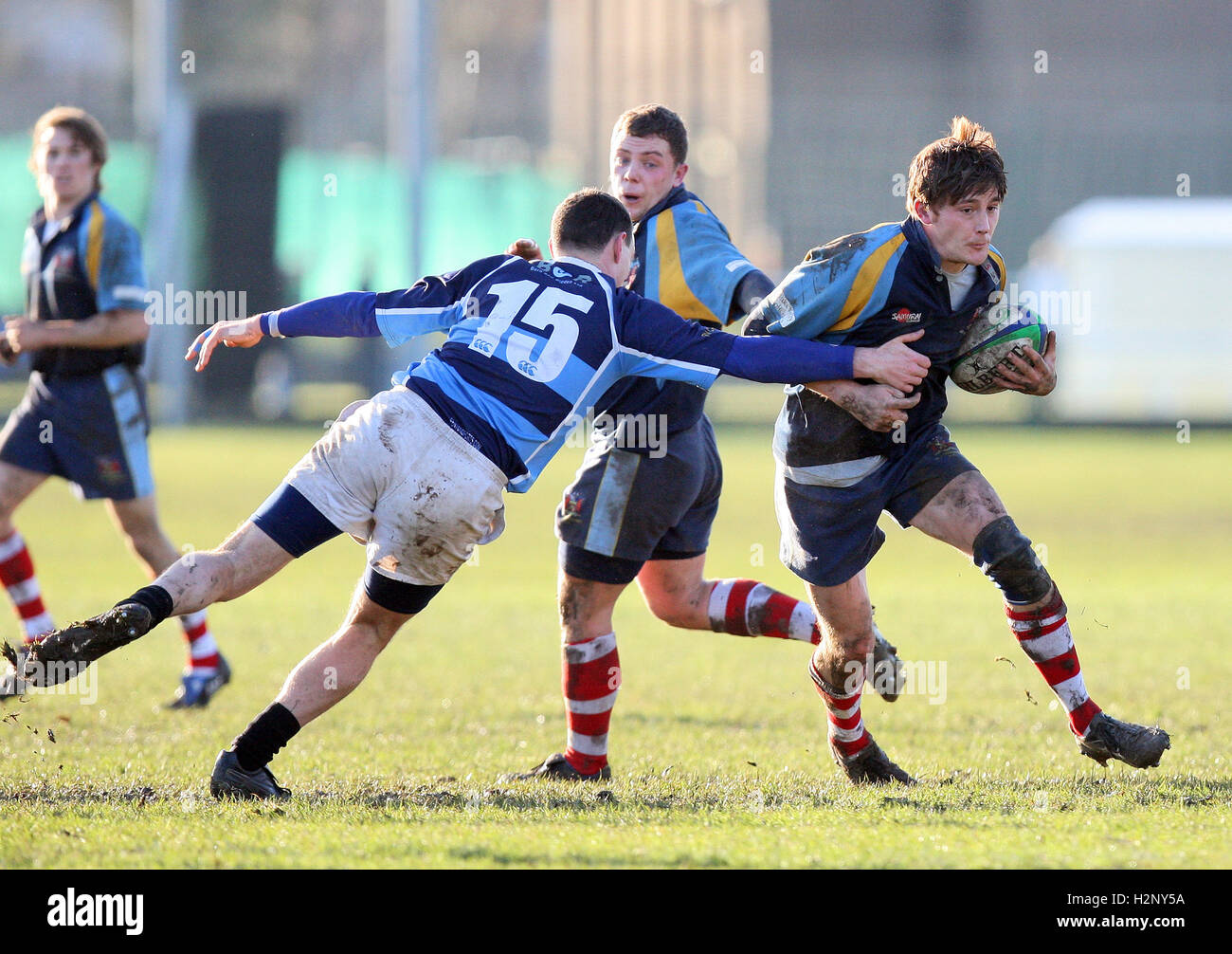 Fletcher in action for Old Cooperians - Old Cooperians RFC vs Old ...