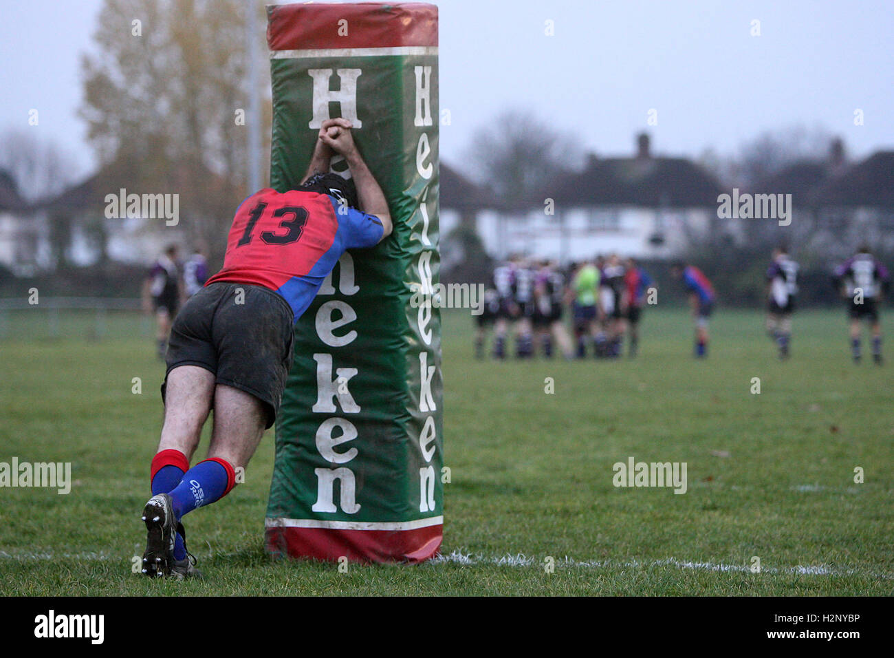 Disappointment for Old Streetonians as a player is sin-binned - Romford ...