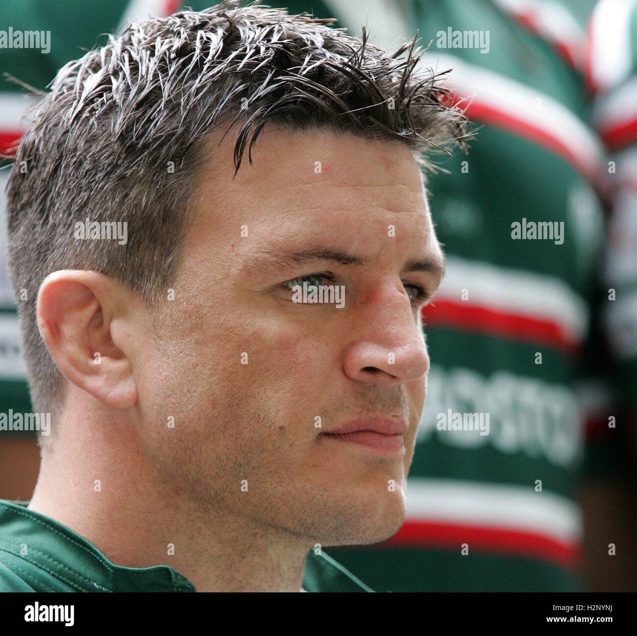 Martin Corry of Leicester Tigers Rugby Club - 12/05/07 Stock Photo - Alamy