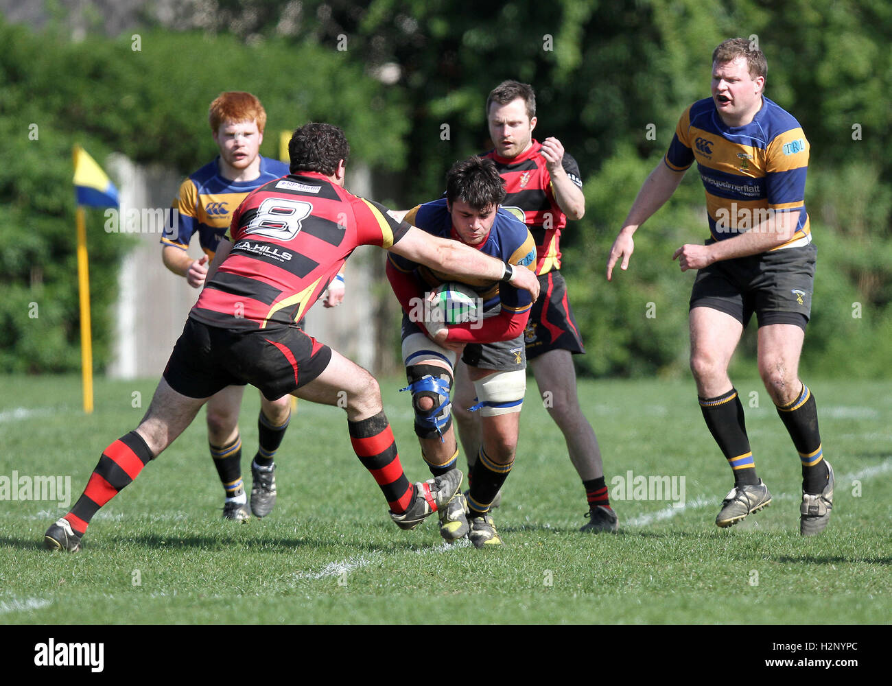 Upminster RFC vs Campion RFC at Hall Lane Playing Fields - 09/04/11 ...