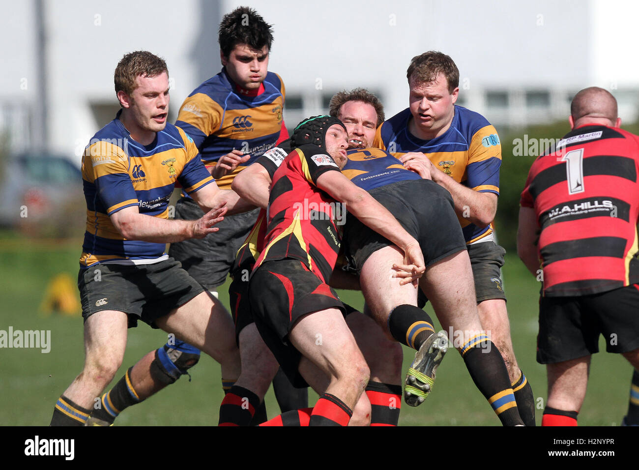 Upminster RFC vs Campion RFC at Hall Lane Playing Fields - 09/04/11 ...