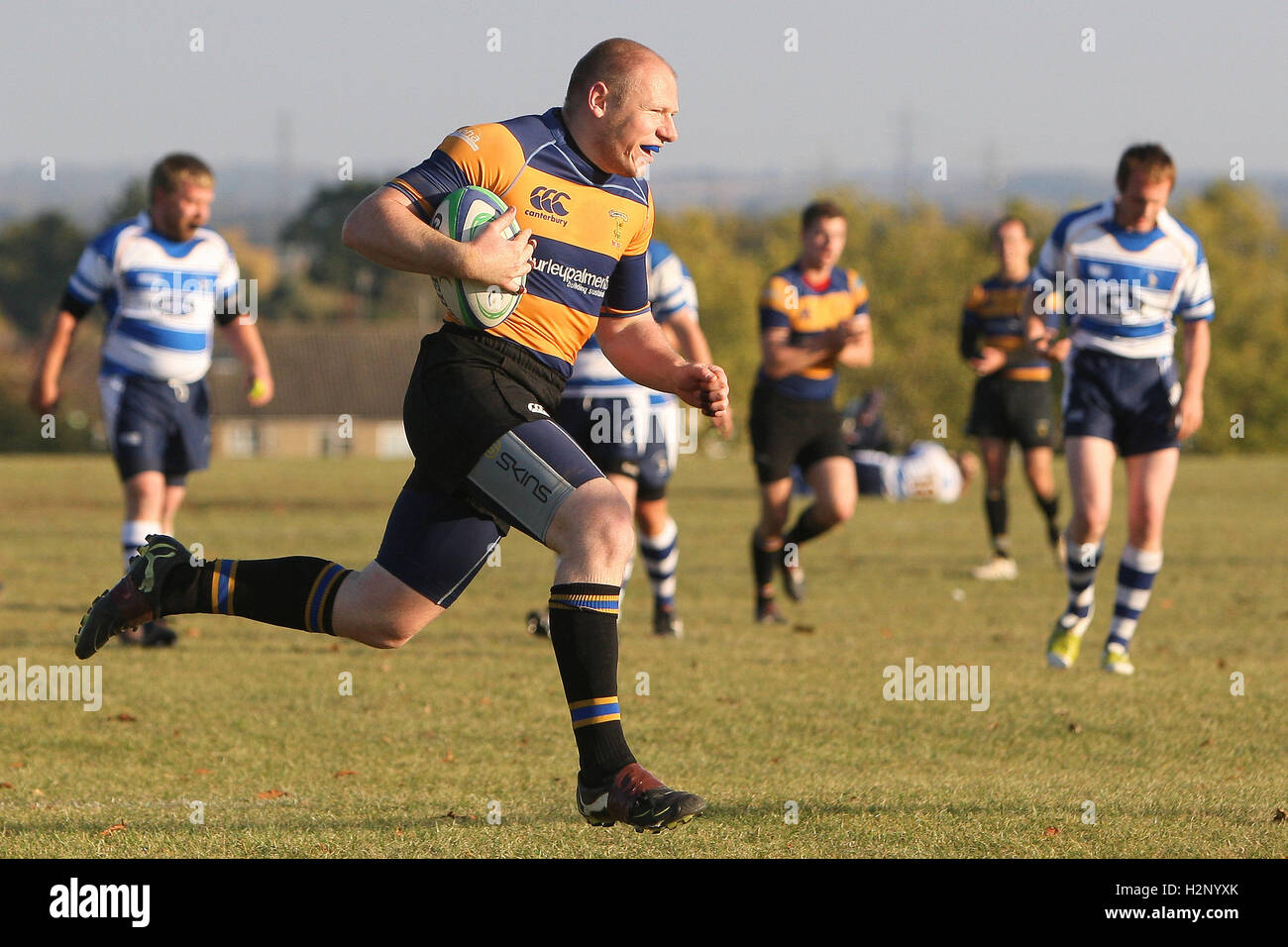 Upminster score their second try - Upminster RFC vs Wanstead RFC ...