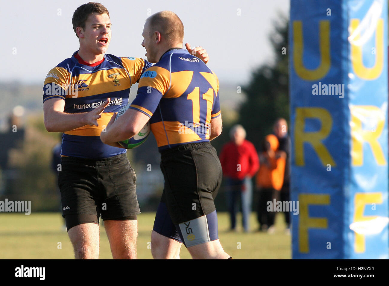 Upminster score their second try - Upminster RFC vs Wanstead RFC ...
