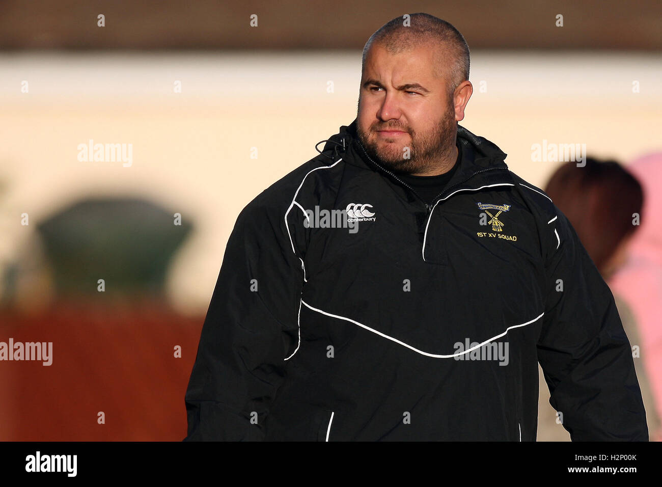 Upminster coach Scott Murphy - Upminster RFC vs Wanstead RFC - London ...